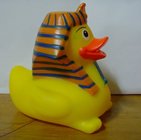 Eco Friendly Vinyl Sphinx Custom Rubber Ducks Toys Soft Safe For Collection