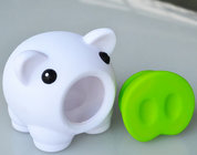 12cm Length Colorfull Piggy Bank Money Box With Mouth Open , Cute Piggy Banks For Adults