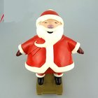 Rubber Christmas Light Up Snowman LED Light Ornament Multi Color Changing