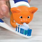 OEM Cat Shape Toothpaste Spread Heads PP Food Grade Safe Soft For Children