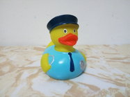 Postman Fireman Custom Rubber Ducks Gift 8.5cm Length For Promotional Gift