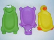 Vinyl Baby Bath Shower Toy With Toothbrush Holder / Tumbler / Soap Dish