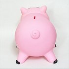 PVC Model Toys Kids Piggy Banks Pink Coin Money Box Eco Friendly Vinyl Material