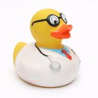 Weighted Floating Fireman Character Rubber Ducks Cartoon Doctor Postman Design
