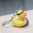 Harmless Cute Sports Theme Mini Duck Keychains Gift For Kid'S Birthday Parties
