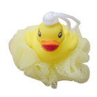 Baby Cute Soft Vinyl Toys Animal Cartoon Colorful Mesh Sponge PE Bath Shower Puff Ball