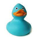 Custom Funny Baby Weighted Floating Rubber Ducks Gifts 10 - 12cm Size