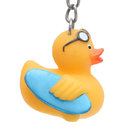 Professional Customized PVC Assorted Mini Rubber Duck Keychains Soft Feeling