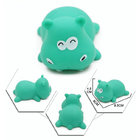 Elephant Vinyl Rubber Bath Toys , Squeezing Rubber Ducks Custom Color
