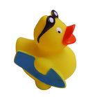 Custom Vinyl Floating Plastic Baby Rubber Duck 8cm Size Soft And Textural Material