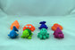 Squirt water sea animal rubber bath toys floating animal toy set