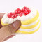 PU Foam Squishy Toys Simulate Strawberry Cake Slow Rising Squishy Toys
