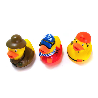 Bath Toy Personalised Rubber Duck Eco - Friendly No Battery Children Gifts